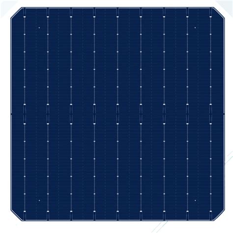 Solar Cell210105 P Mono Crystalline Silicon Jhpvtech