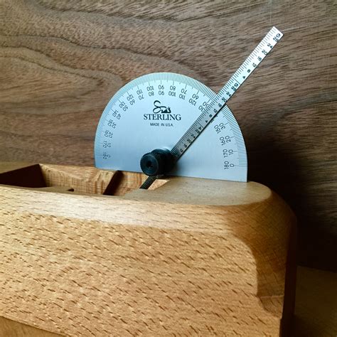 Announcing The Sterling Tool Works Precision Protractor Sterling Tool Works Fine Tools That