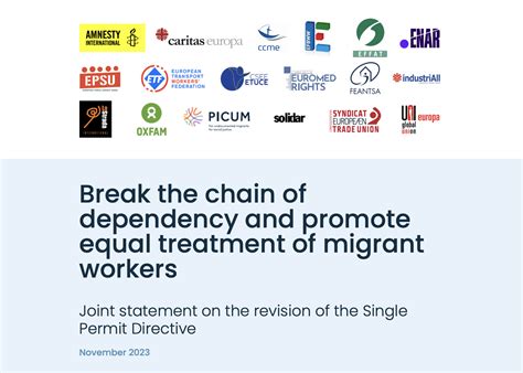 Joint Statement On The Revision Of The Single Permit Directive Fairwork