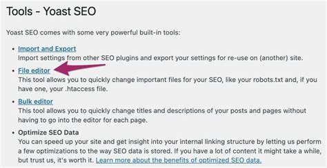 How To Fix The Missing File Editor In Yoast Complete Guide