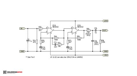 Pre Amp Transistor Circuit Diagram