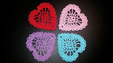 Crochet Heart Tutorial Youtube