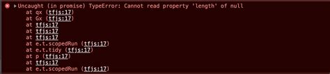 Javascript Uncaught In Promise Typeerror Cannot Read Property Length Of Null Stack Overflow