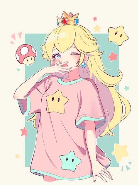 Princess Peach Mario Drawn By Ryu160303 Danbooru