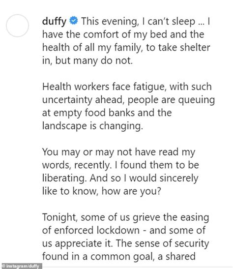 Duffy Slams 365 Days Film For Glamourising Sex Trafficking Daily Mail Online