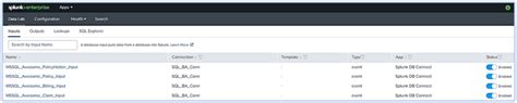 business analytics from application logs and database using splunk