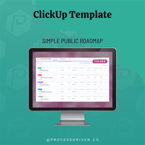 Processdriven On Linkedin Introducing The Newest Template In The Clickup Vault The Simple Public