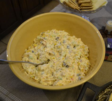 Corn Dip Served With Fritos