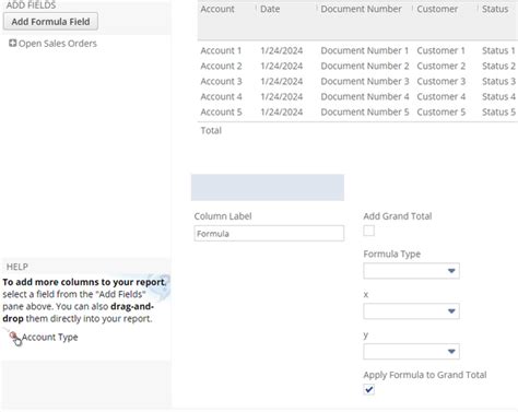 Add Currency Symbol To The Formula Field In The Netsuite Report Rnetsuite