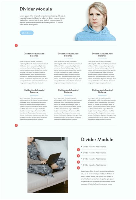 How To Use Divi Divider Modules To Create Balance In Your Design