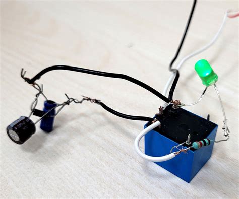 led flasher using relay 8 steps instructables