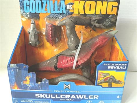 Godzilla Vs Kong Monsterverse Skull Crawler Wheav Playmate Toys New