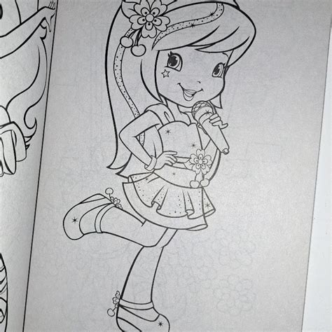 Strawberry Shortcake And Cherry Jam Coloring Pages 2025