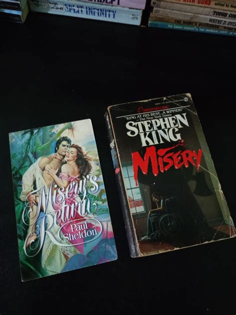 Misery By Stephen King With Miserys Return Cover Hobbies And Toys