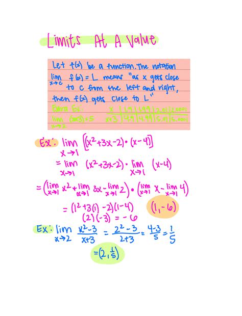Chapter Three Limits How To Evaluate Limits And Introduction To