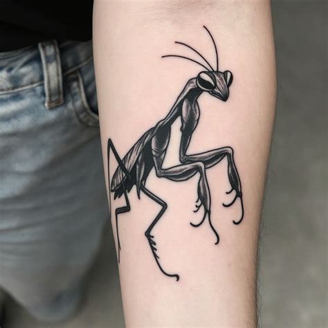 Praying Mantis Tattoo Stable Diffusion Online