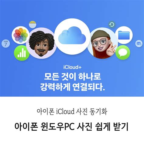 아이폰 아이클라우드 Icloud 나의 사진 윈도우 Pc에서 쉽게 사용하는 방법 네이버 블로그