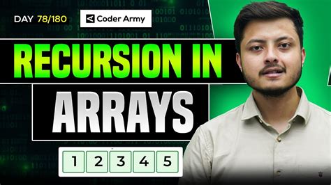 Lecture 55 Recursion In Arrays Youtube