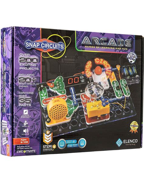 Snap Circuits Arcade Learn Electronics Kit Over 200 Projects The