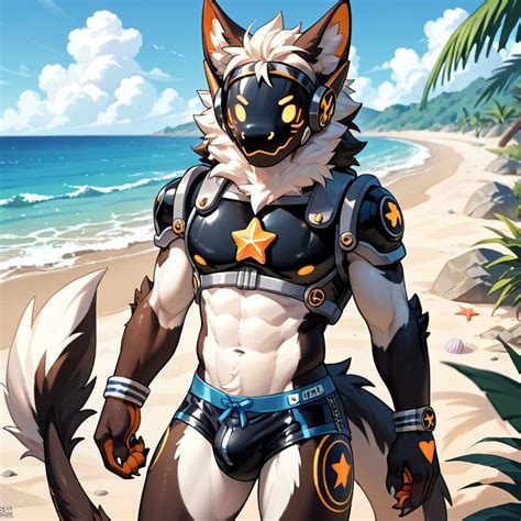 A Good Looking Gay Protogen At Furryai
