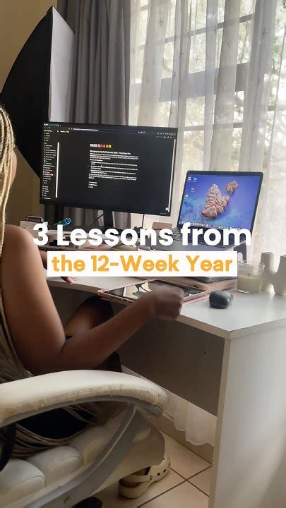 What I Learned From The 12 Week Year Productivitytips 12weekyear Semxtjc Youtube