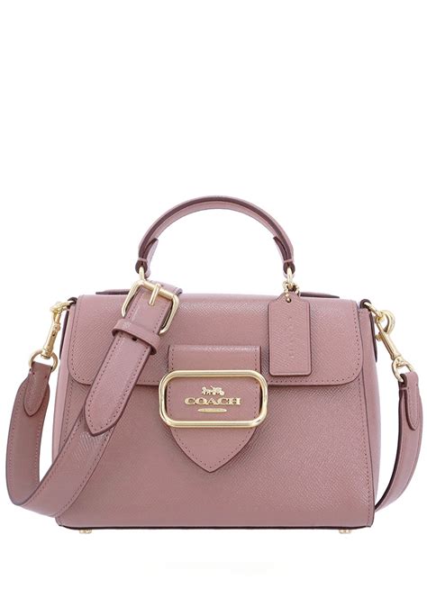 Coach Morgan Top Handle Satchel Dusty Rose Haute Style Malaysia