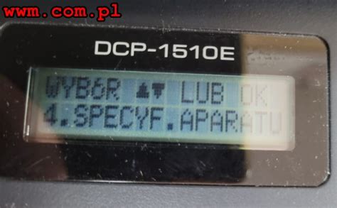 Reset B Bna Brother Dcp E Sklep Internetowy Wwm Warszawa