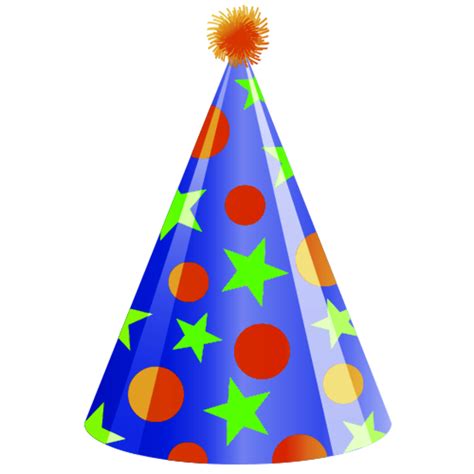 Pink And Gold Birthday Hat Clip Art