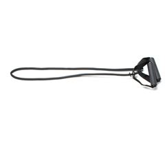 Cando 48 Inch Tubing With Handles Exerciser Black X Heavy