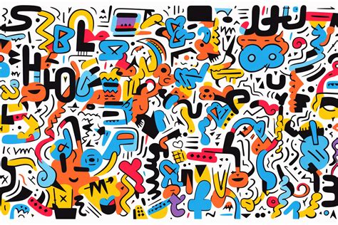 Illustration With Various Colorful Objects Graphic By Saydurf