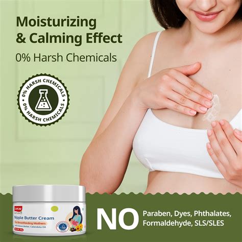 Luvlap Naturals Nipple Butter Cream For Sore And Cracked Dry Nipples 100