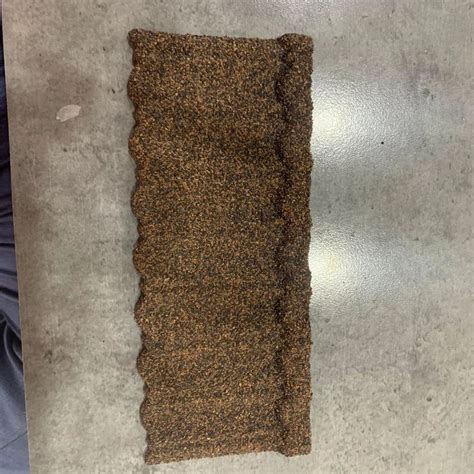 Brown Stone Coated Roof Tile Thickness Of Tile 10 Mm At ₹ 86sq Ft In