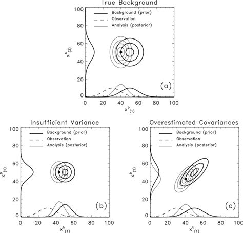 A Hypothetical Data Assimilation For Two Dimensional State Vector