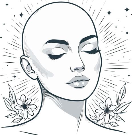 Cute Woman Face Illustration Vector On White Background Premium Ai Generated Vector