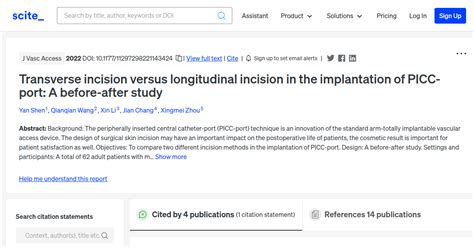 Transverse Incision Versus Longitudinal Incision In The Implantation Of