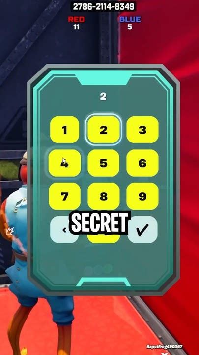 Secret Bomb Vault Code In Super Red Vs Blue Youtube