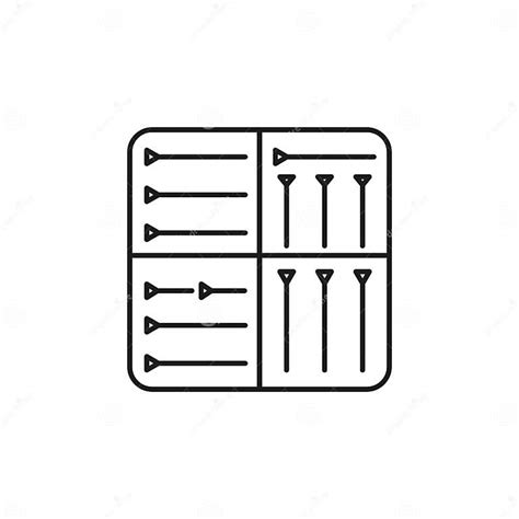 Cuneiform Icon Flat Line Symbol Set Stock Illustration Illustration Of Icon Language 340397837