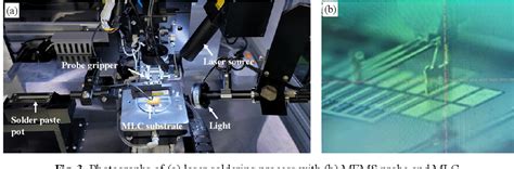 Figure 1 From Laser Soldering Properties Of Mems Probe For Semiconductor Water Testing