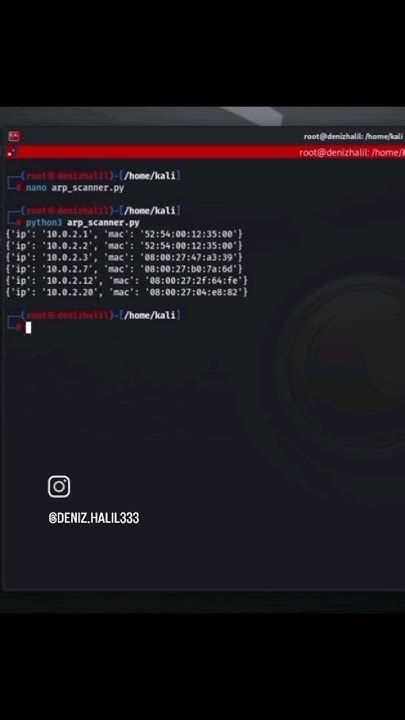 Detecting Devices On The Network Using Python Scapy Cybersecurity