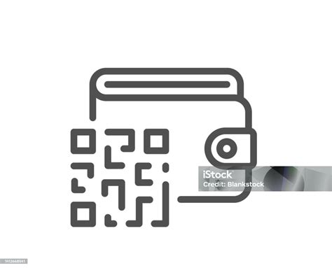 Icône De Ligne De Code Qr Scannez Le Signe Du Codebarres Vecteur Vecteurs Libres De Droits Et