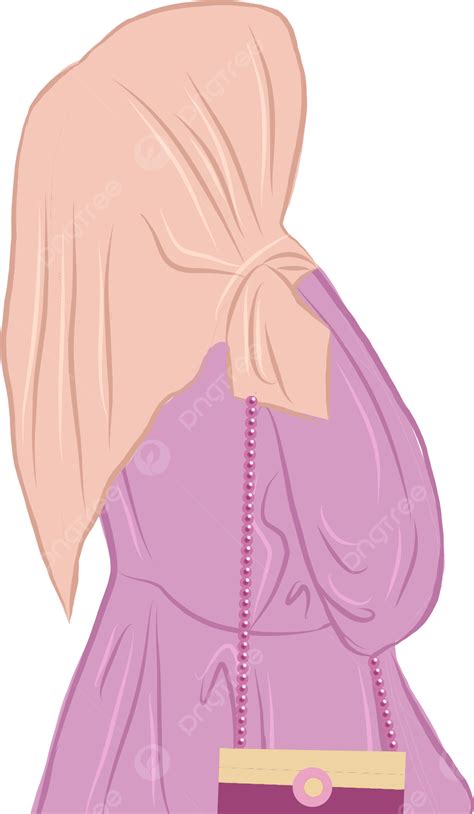 히잡 소녀 삽화 히잡 소녀 히잡 패션 이슬람 예술 Png 일러스트 및 Psd 이미지 무료 다운로드 Pngtree
