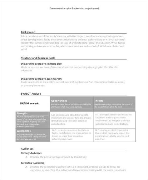 Fantastic School Communication Policy Template