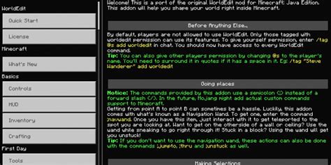 Worldedit Addon 1 20 1 19 Bedrock Edition Mod Mc Mod Net