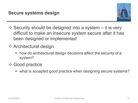 Ch13 Security Engineering Pptx