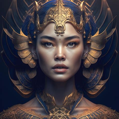 Premium Photo Beautiful Girl In The Form Of An Egyptian Queen