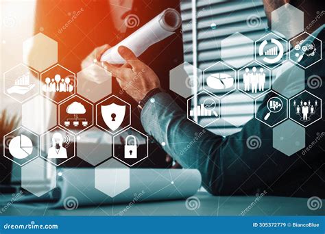 Cyber Security And Digital Data Protection Concept Uds Stock Image Image Of Privacy Computer