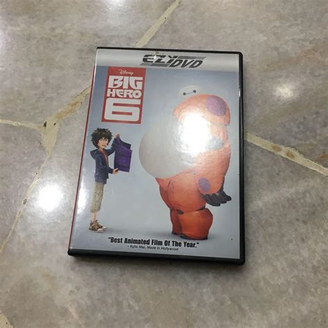 Big Hero Dvd Movie Hobbies Toys Music Media Cds Dvds On Carousell