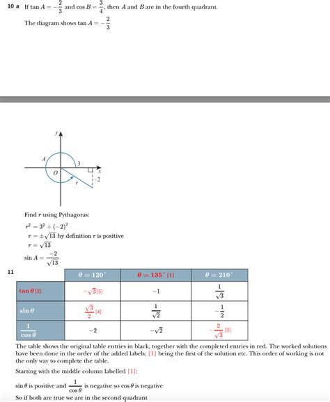 9709 P1 Trigonometry Exercise 3 Worked Solutions Maths With David