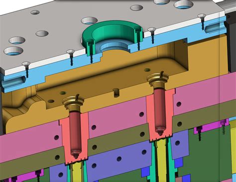 3d File Thread Injection Mold Industrial 3d Model 🧵・3d Printer Model To