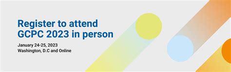 Gcpc 2023 In Person Registration